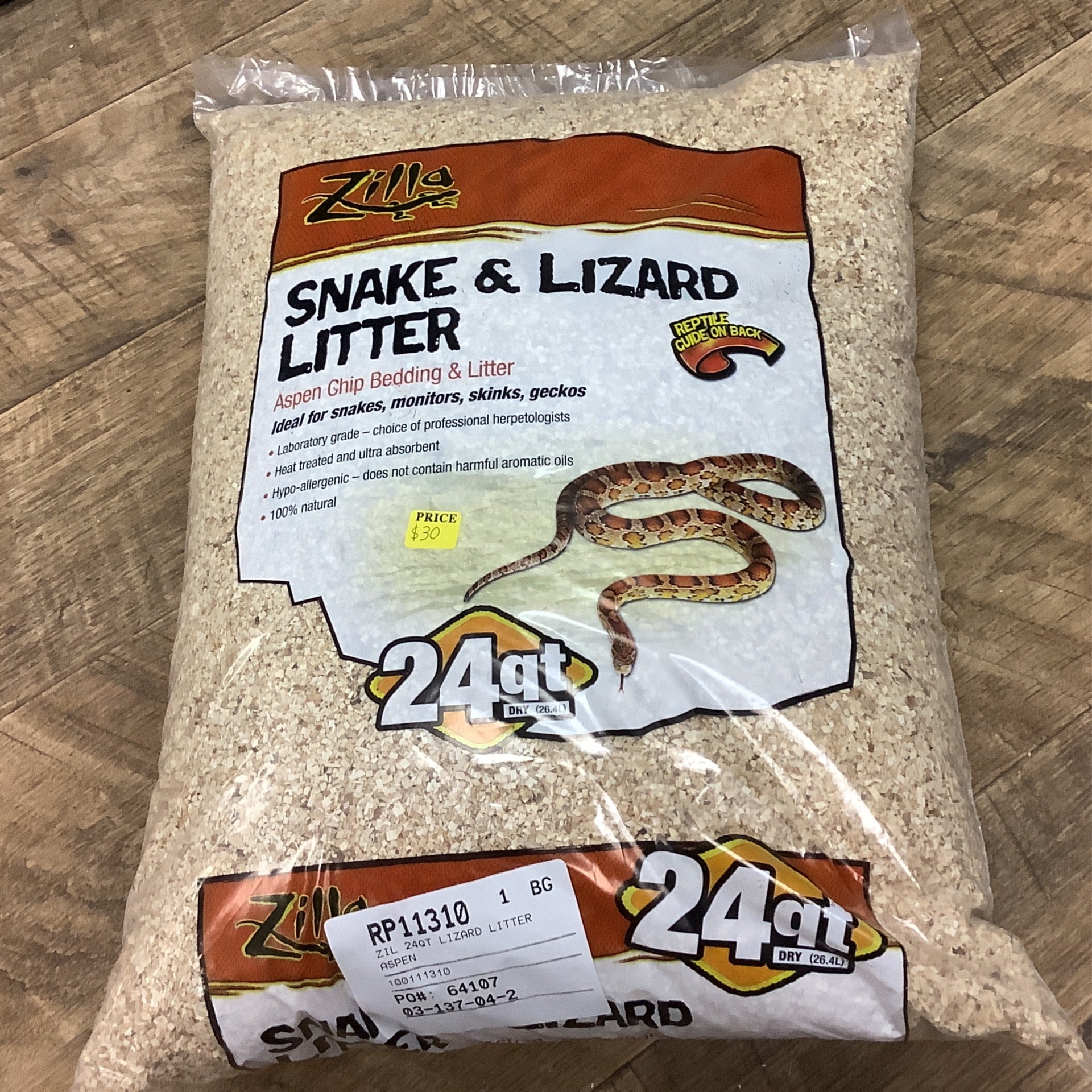 Zilla snake and Lizard Litter (24 QT) | 🐟Pure Fish Works🐟